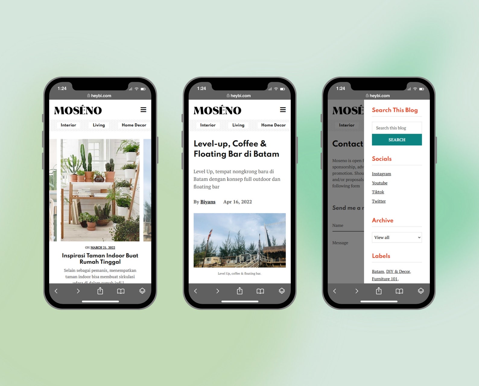Moseno: News-style Two-columns Blogspot Template | Multipurpose Blogger ...