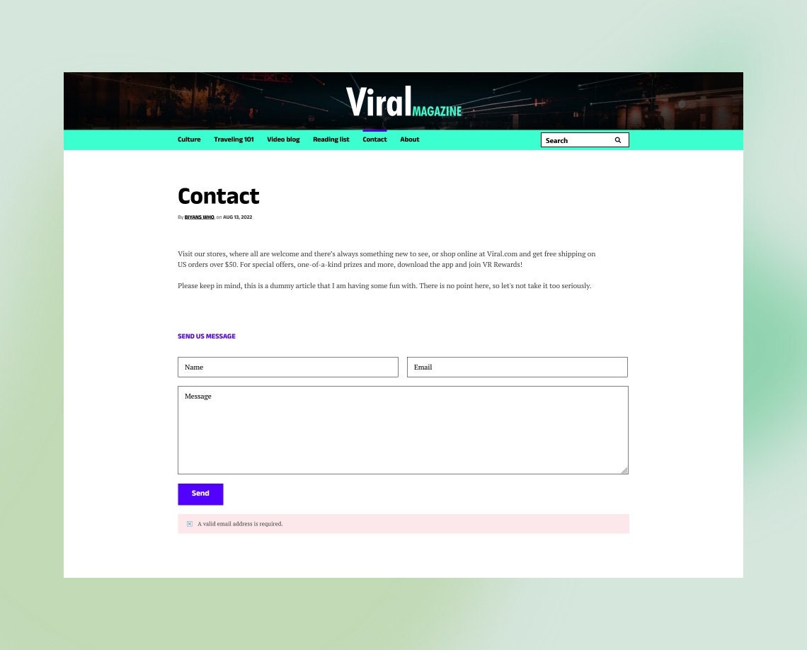Viral: Magazine Blogger Theme, Responsive Blogger Template, Blogspot ...