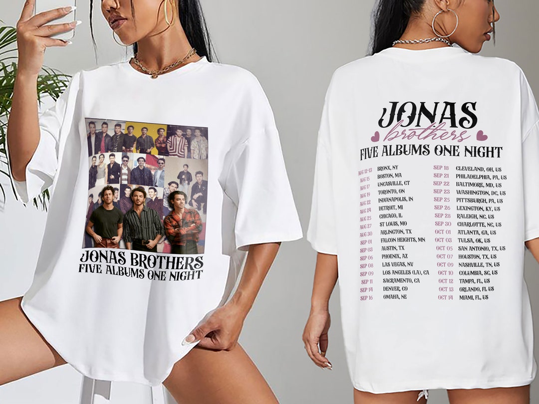 Jonas Brothers Shirt in My Jonas Brothers Era Shirt Jonas Brothers Fan ...