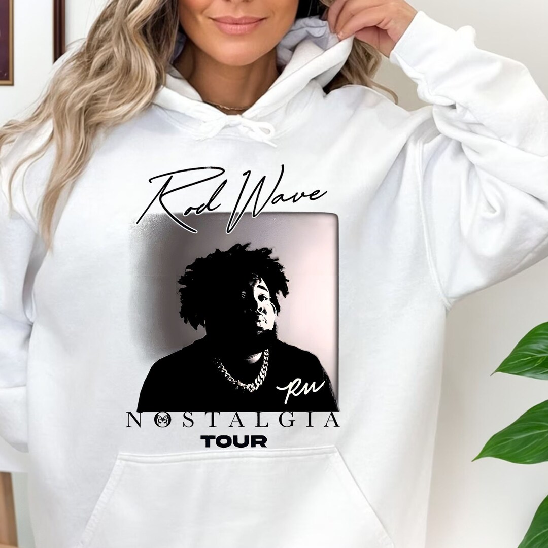 Rod Wave Hoodie Rapper Sweatshirt Trending Tee 90S Rap Music Loose Fit ...