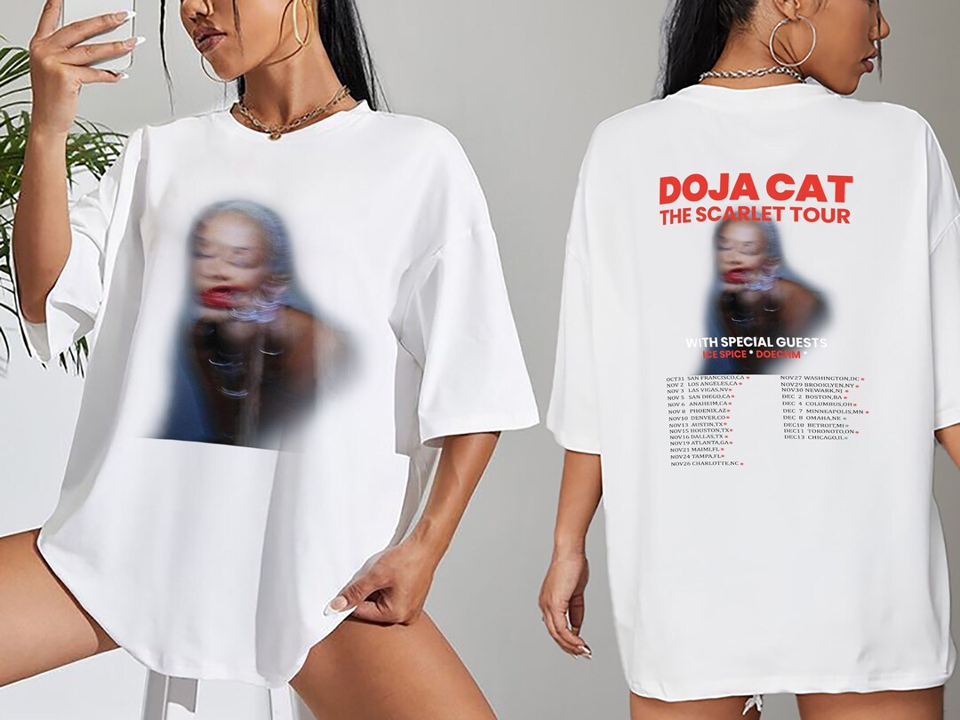 Doja Cat The Scarlet Tour 2023 Cash Cow T For Doja Cat Etsy