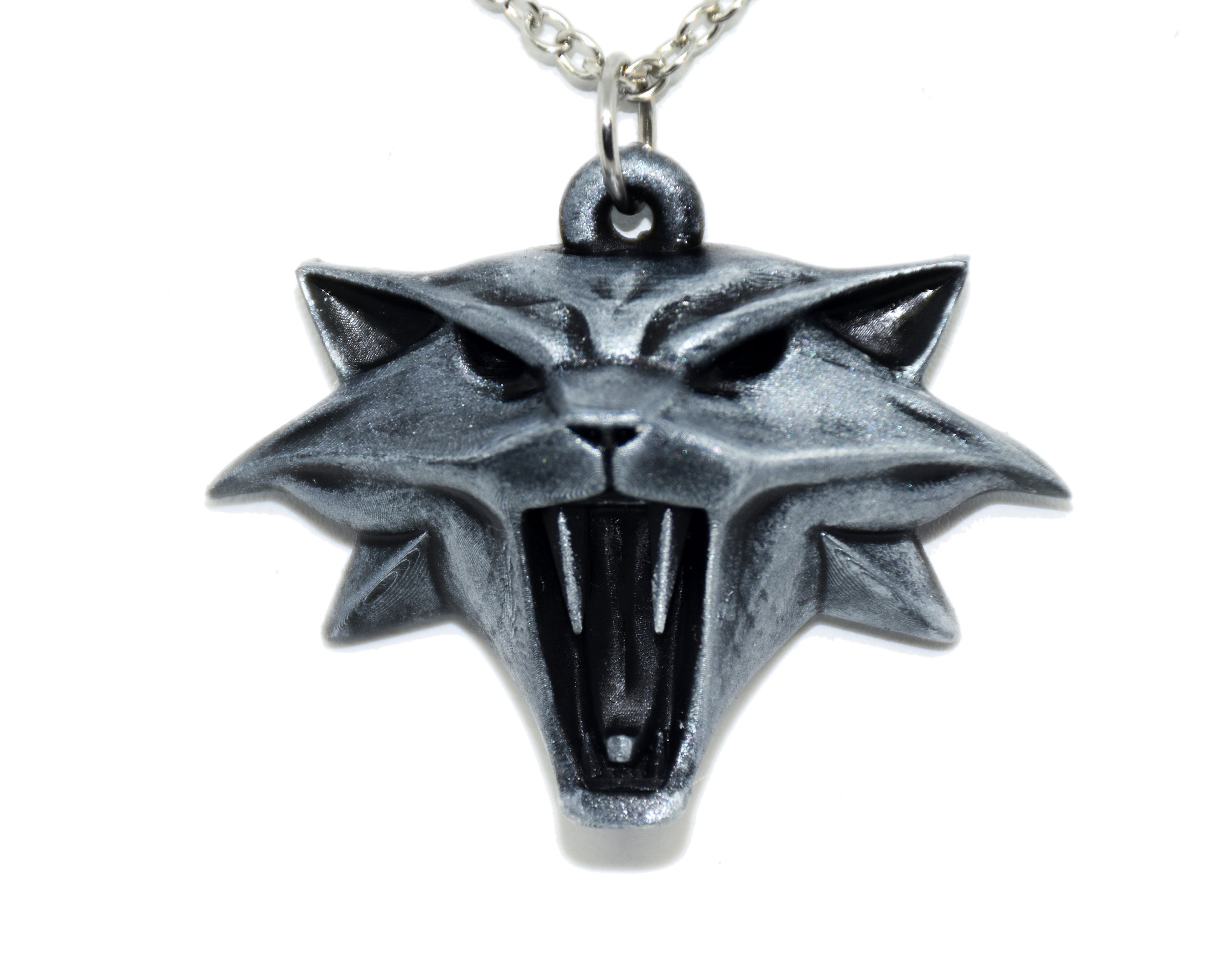 Cat school Witcher inspired medallion cosplay | Etsy