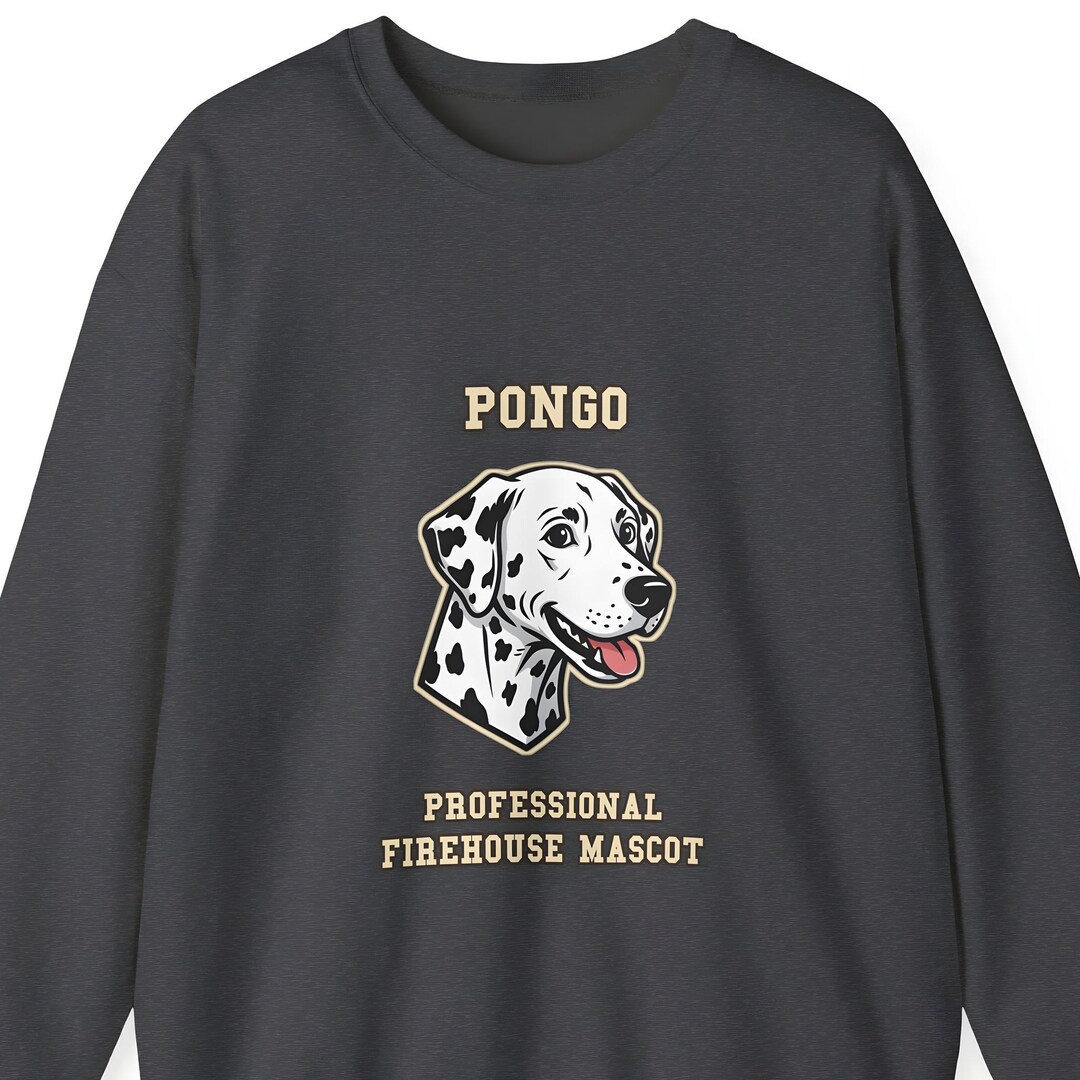 Custom Dalmatian Sweatshirt, Dally Dog Name Design - Etsy