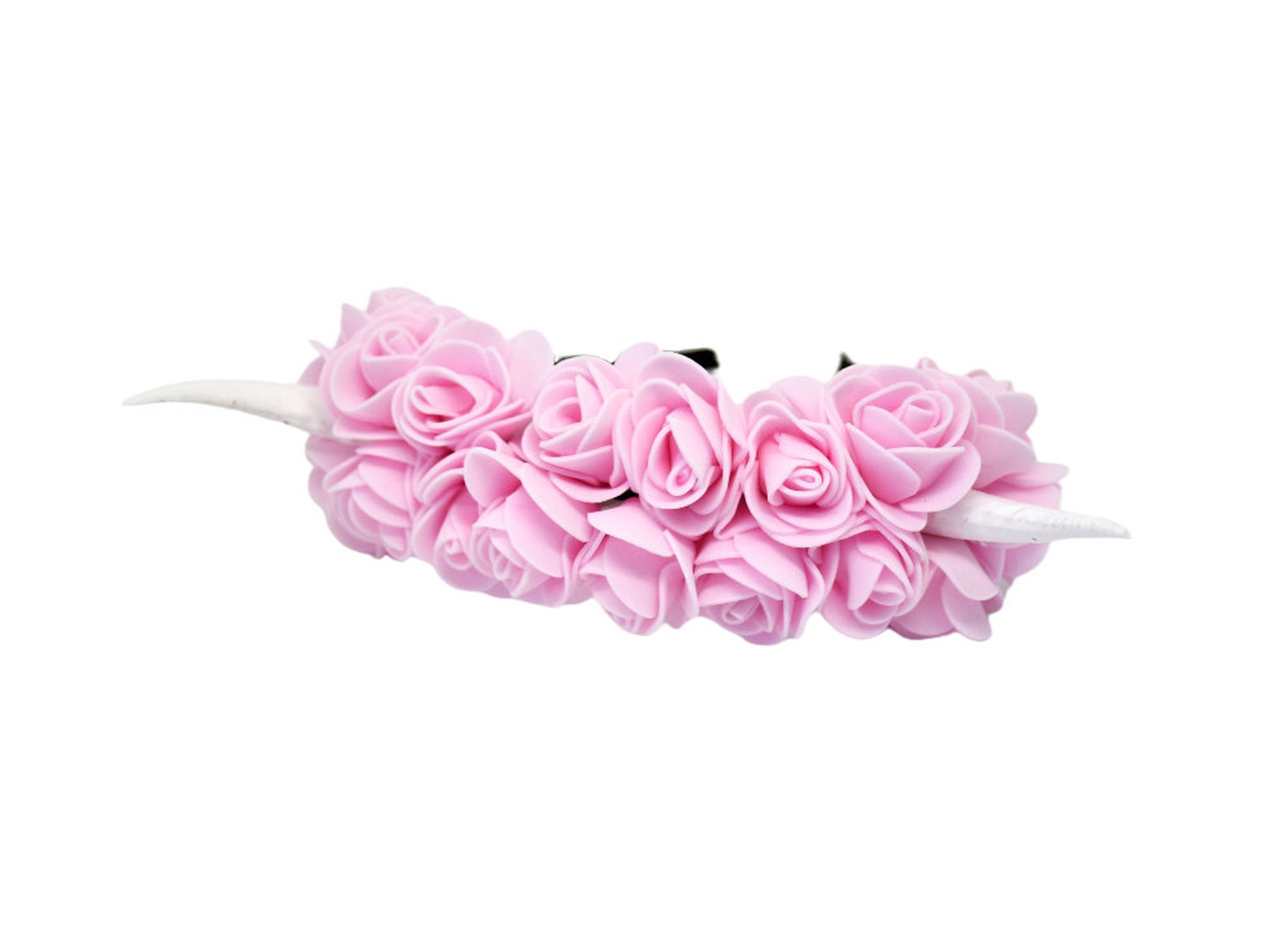 Demon Horns Headband Pink Cosplay Devil Antler Headpiece - Etsy