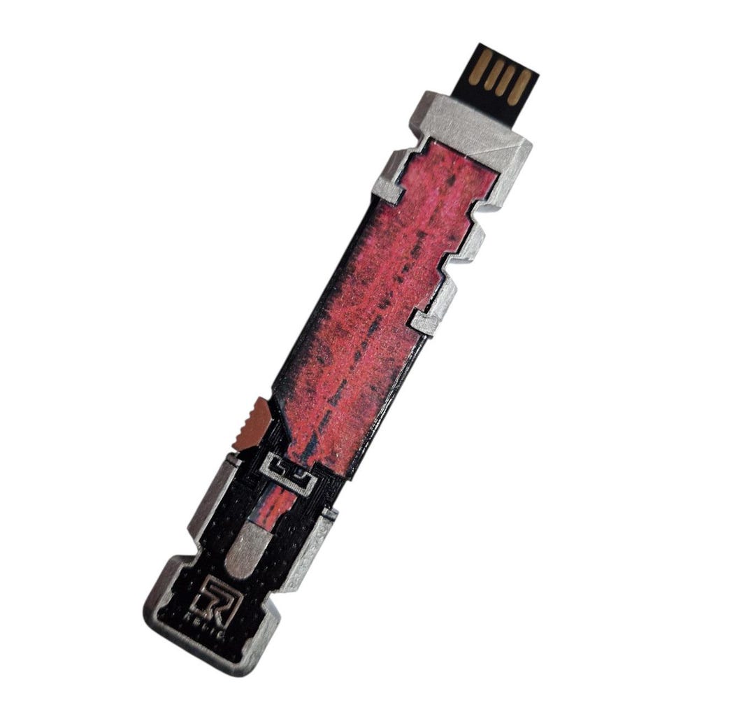 Cyberpunk Relic USB Drive - Arasaka Biochip - Etsy