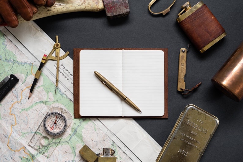 Leather Notebook the Fieldwork Journal - Etsy