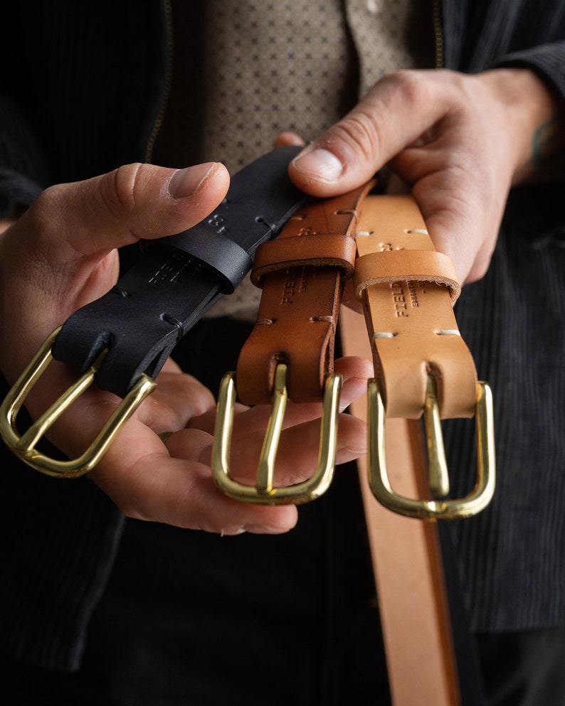 Premium Leather Belt / Personalized - Etsy