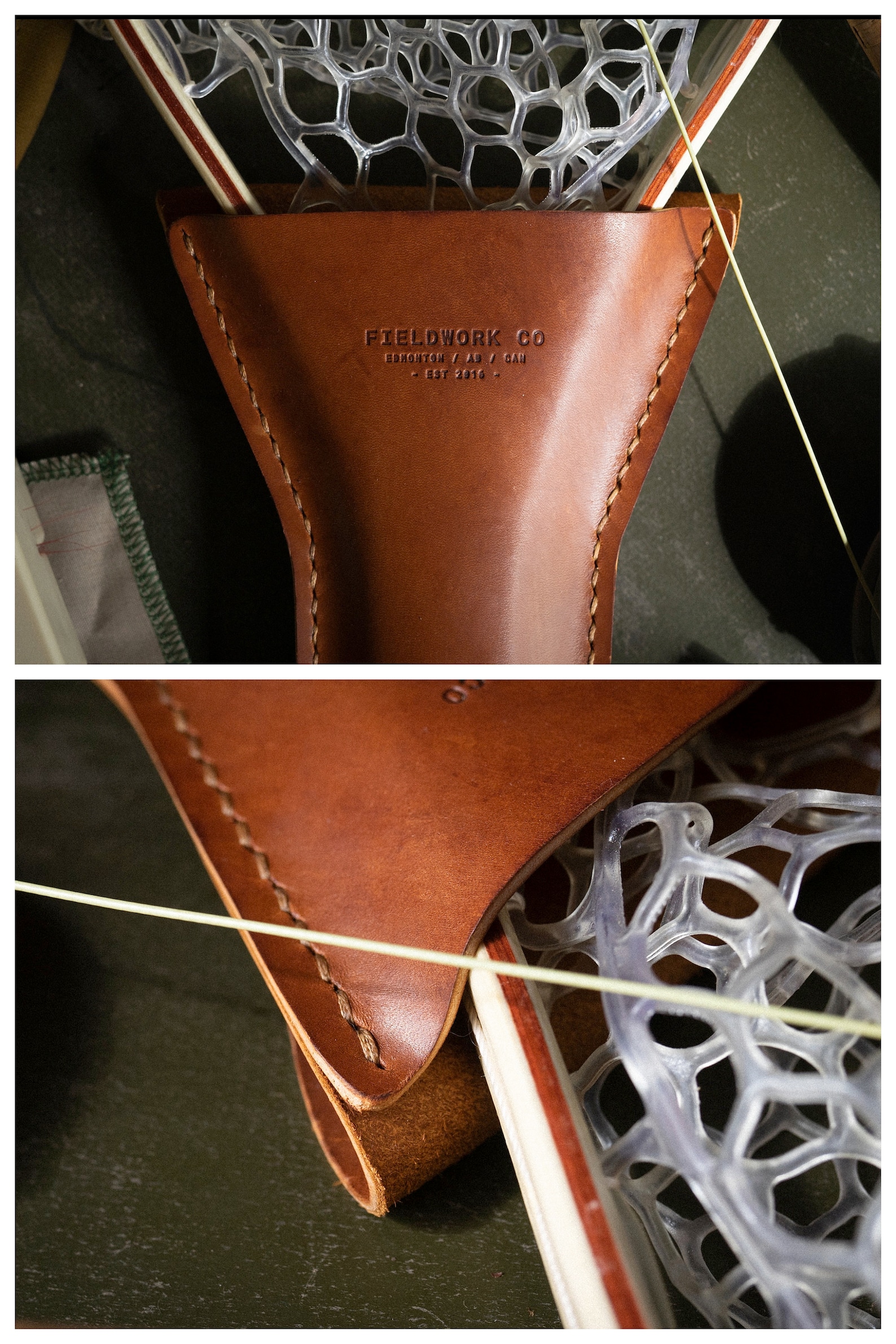 Legacy Leather Net Holster for Fly-fishing - Etsy