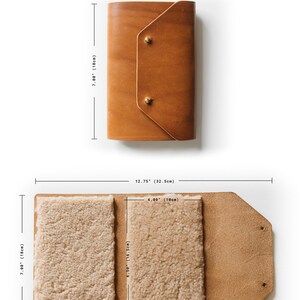 Leather Fly Wallet for Fly Fishing | Large Size - Etsy