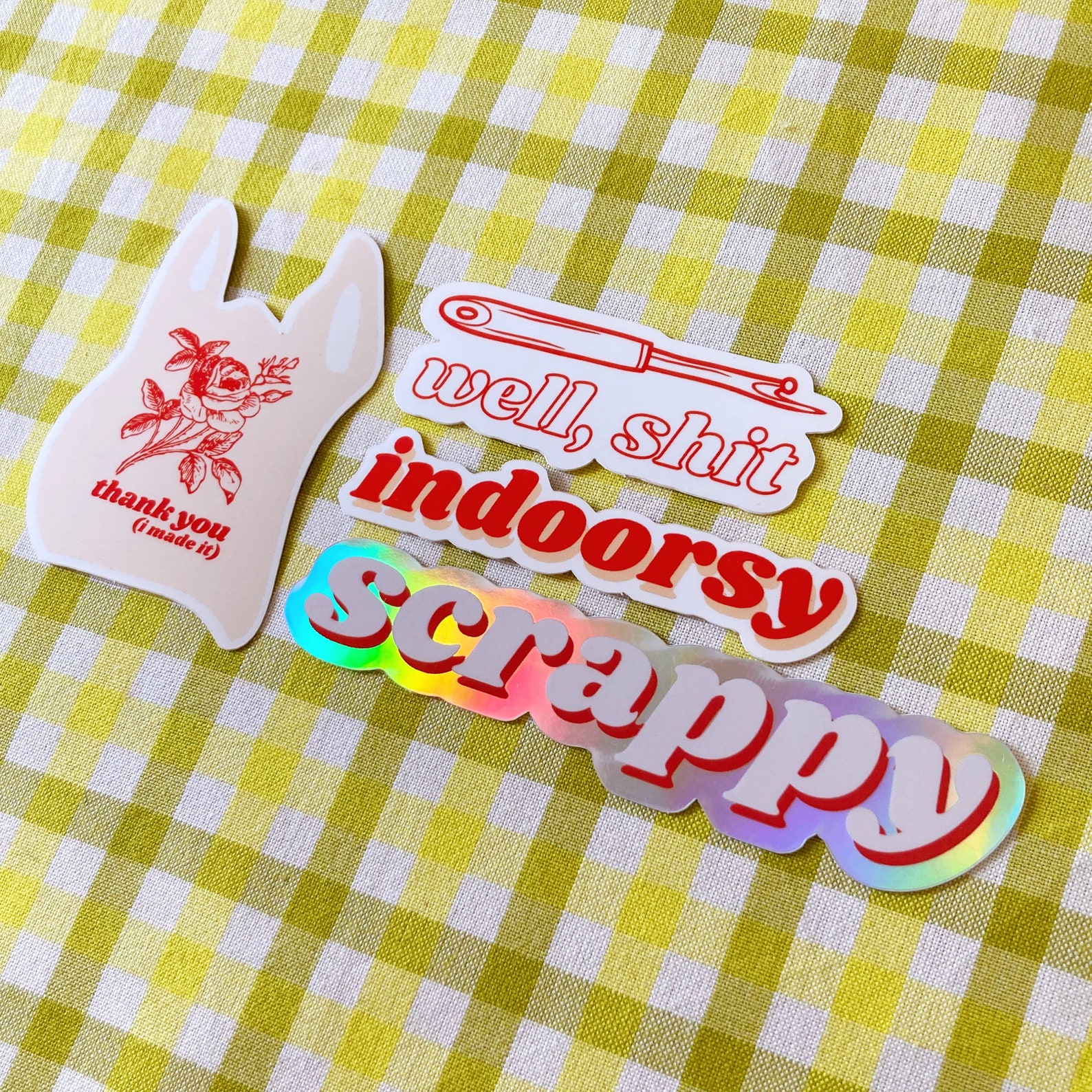 Well Sht Seam Ripper Sewing and Quilting Vinyl Sticker - Etsy