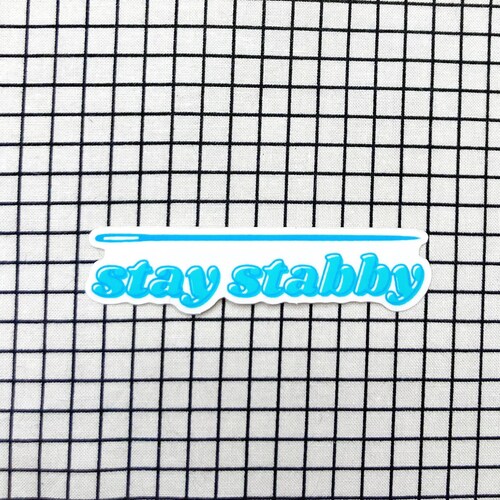 Needle and Thread Sticker Needle Sticker Sewing Craft Vinyl - Etsy