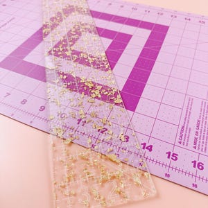 Fat Quarter Quilt Ruler - Etsy