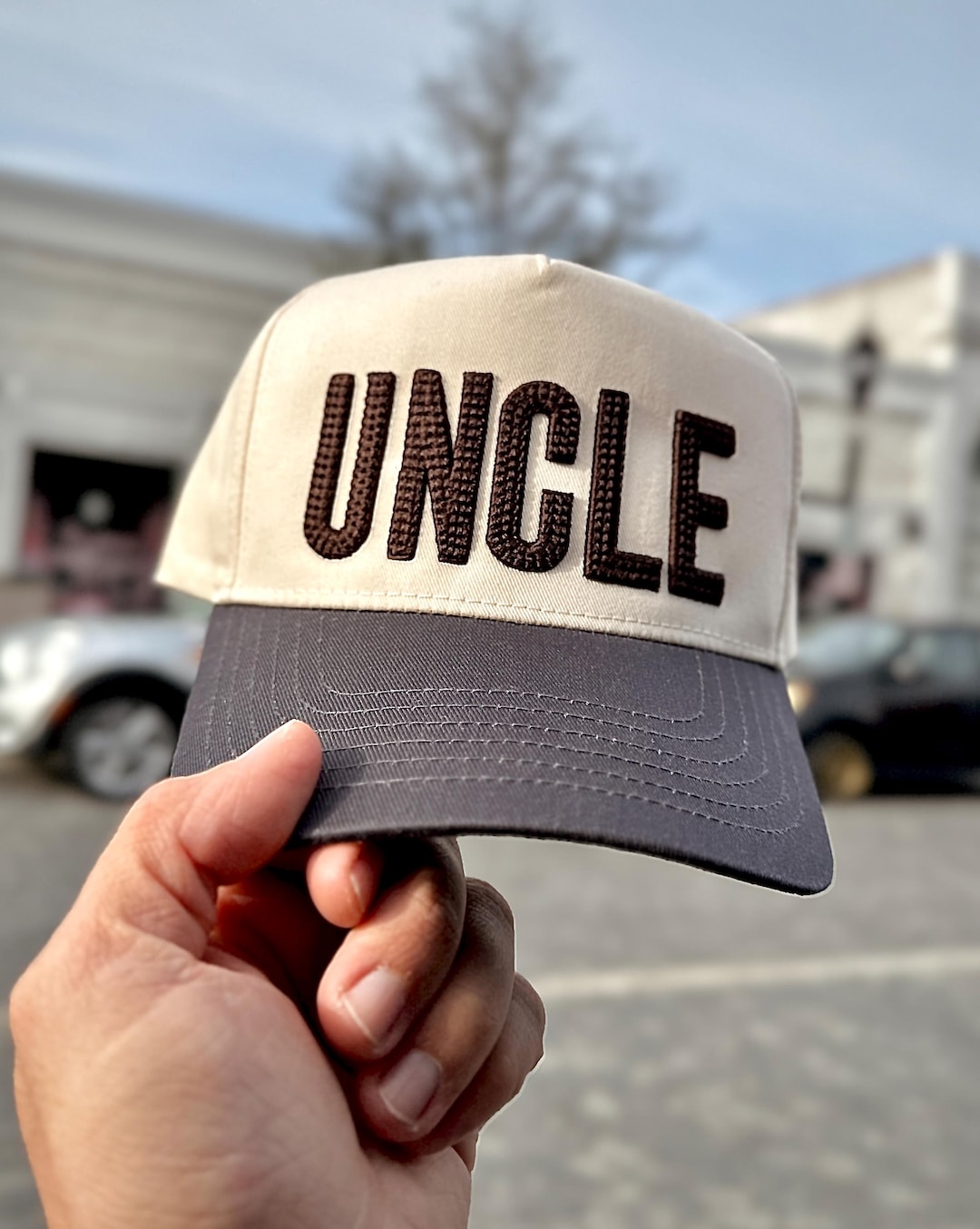 Uncle Hat, Custom Uncle Hat, Promoted to Uncle, Custom Embroidered Hat ...