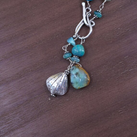 20”. Native American handmade handmade necklace with … - Gem