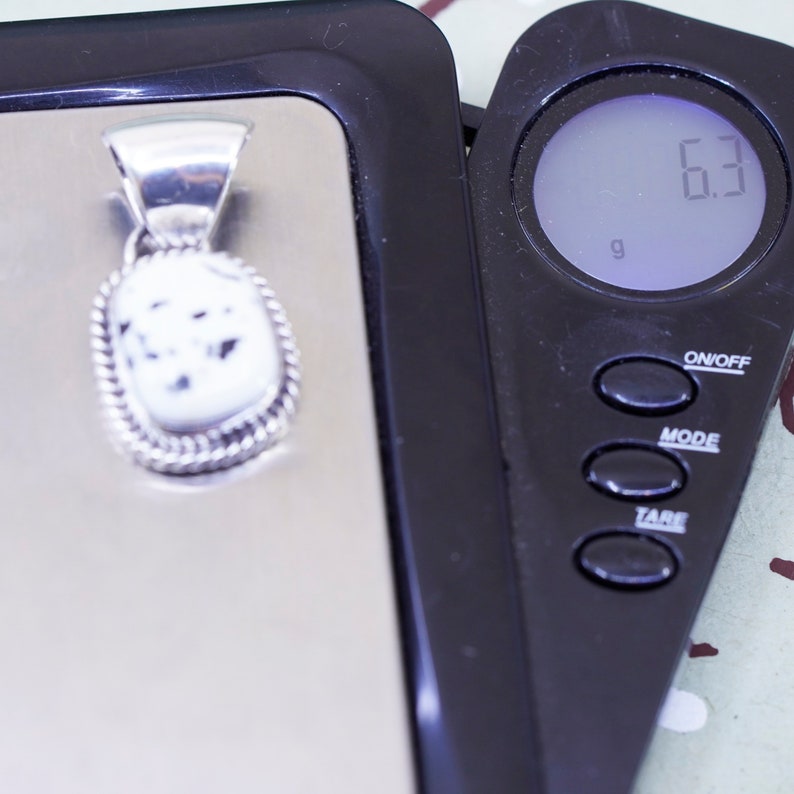 Native American M. Silversmith Sterling 925 Silver Handmade Pendant ...