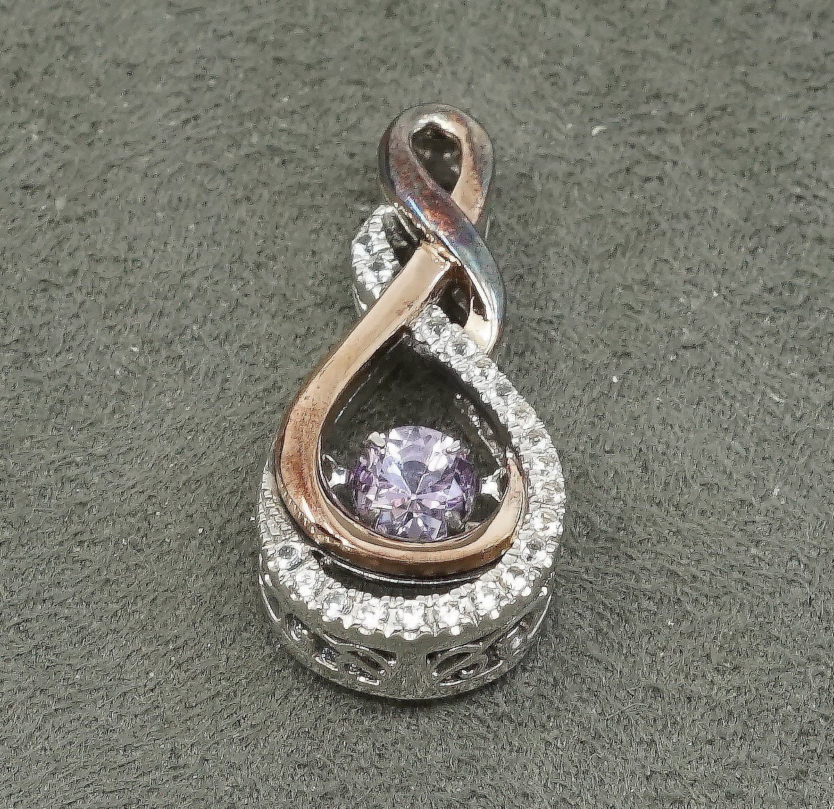 Vintage 320482 Two Tone 10K Gold With Sterling Silver | Etsy