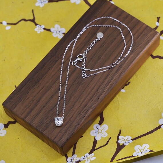 18+2”, Vintage Designer Elle sterling silver 925 circ… - Gem