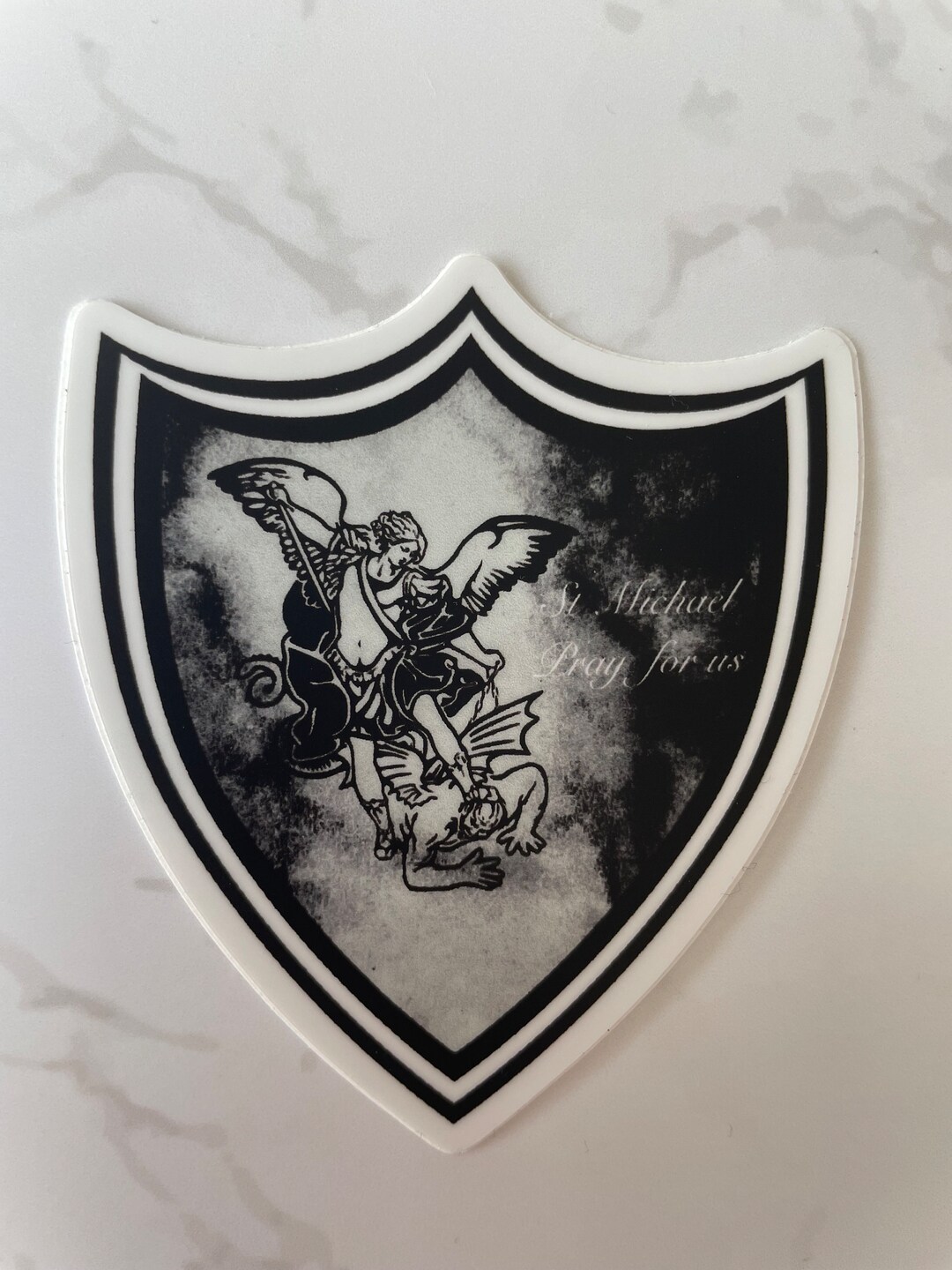 Saint Michael the Archangel Sticker - Etsy