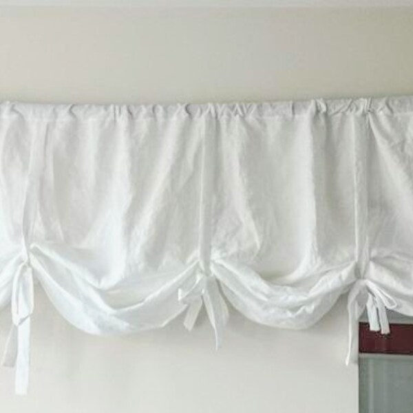 Tie up Valance - Etsy