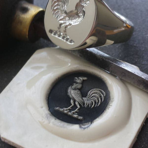 Large Signet Ring - Etsy