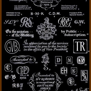 Silver, Gold or Platinum Hand Engraved Signet Ring With Your Initials ...