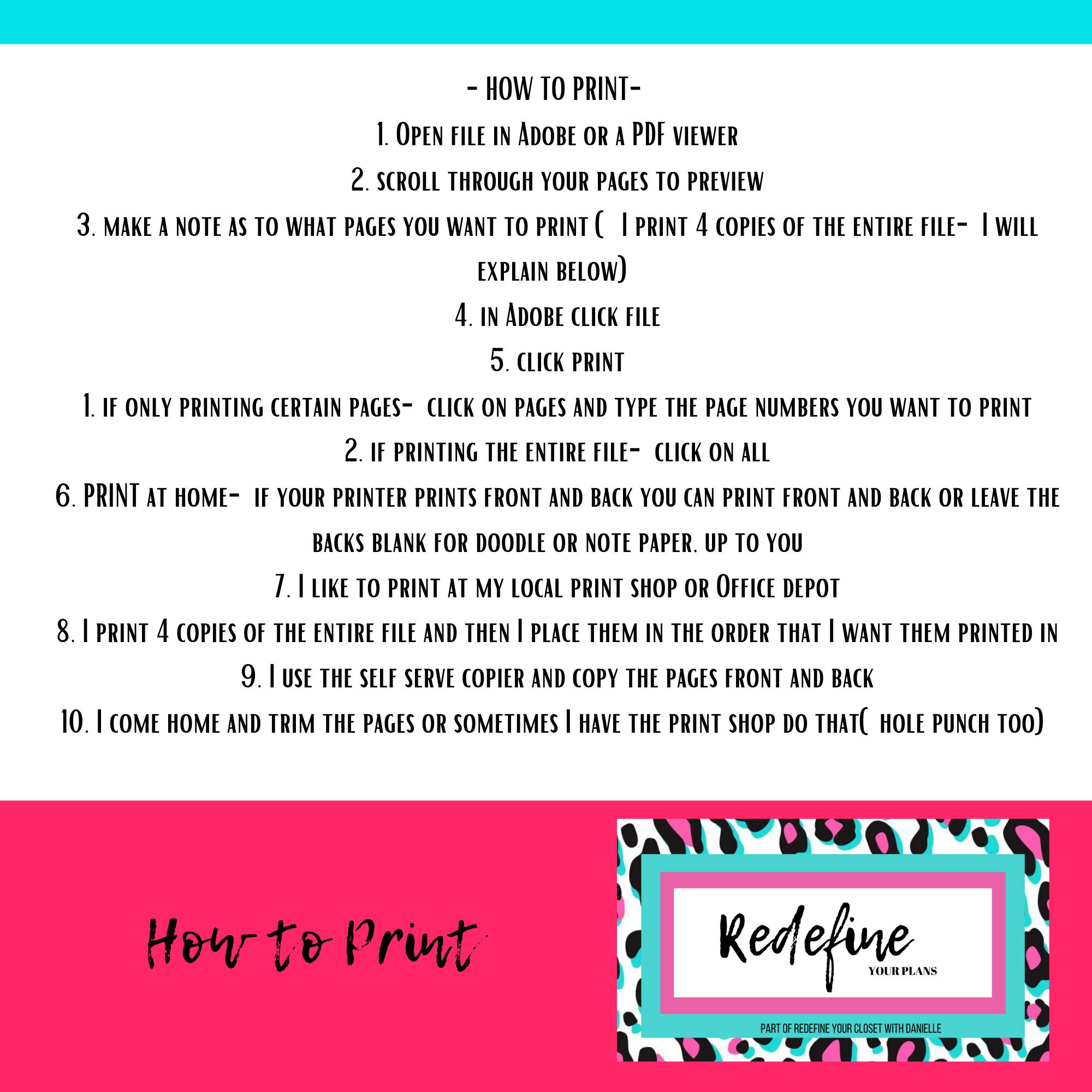 Make It Happen TO DO LIST, Printable Planner Insert - Etsy