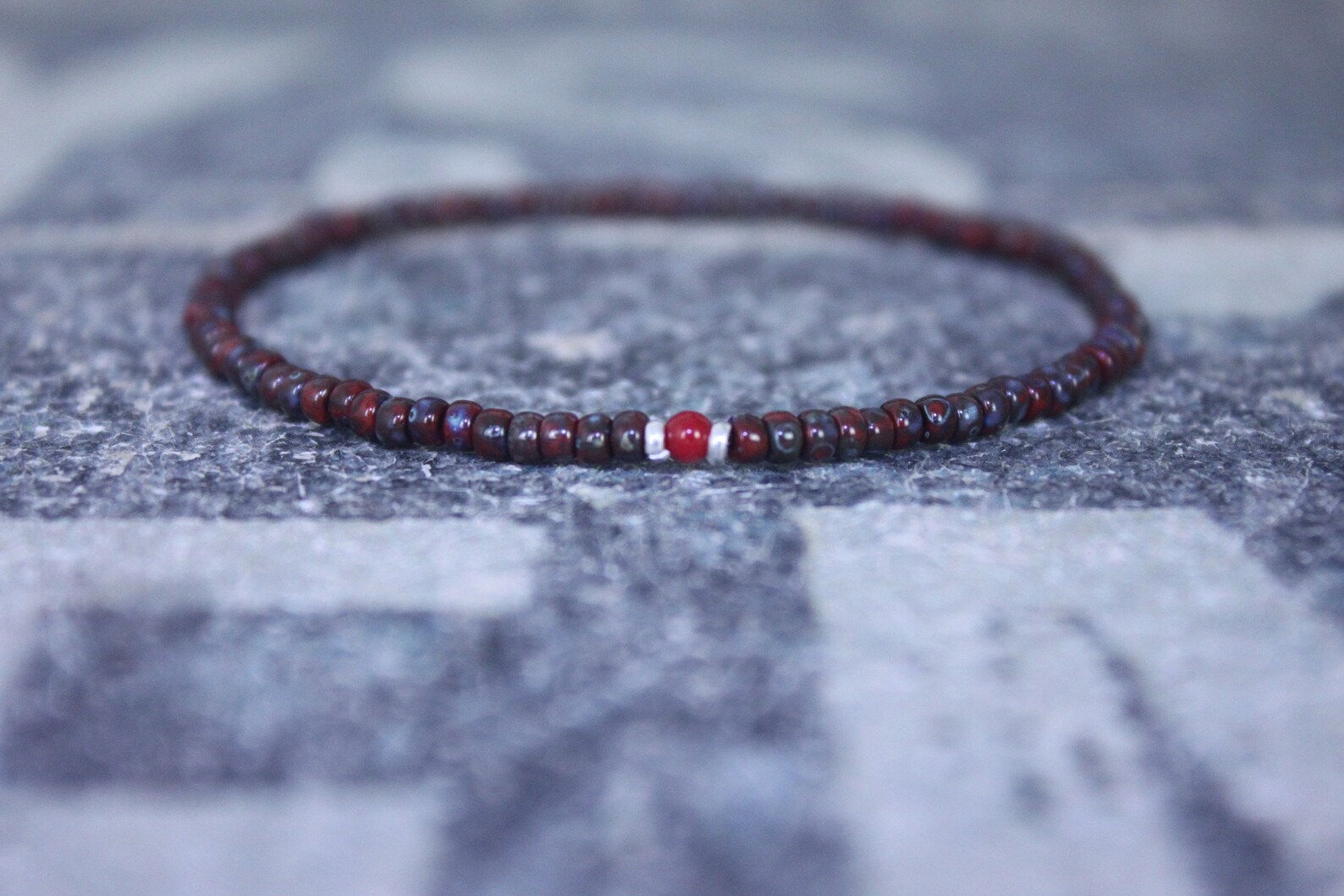 Bracelet corail Cadeau homme Bracelet Corail Rouge Cadeau - Etsy France