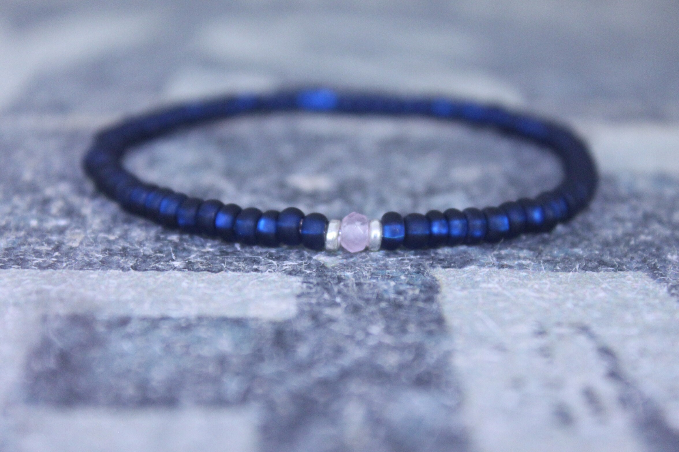 Mens Rose Quartz Bracelet Mens Love Enhancer Healing Jewelry Sead Mens Rose Quartz Bracelet Mens Love Enhancer Healing Jewelry Sead
