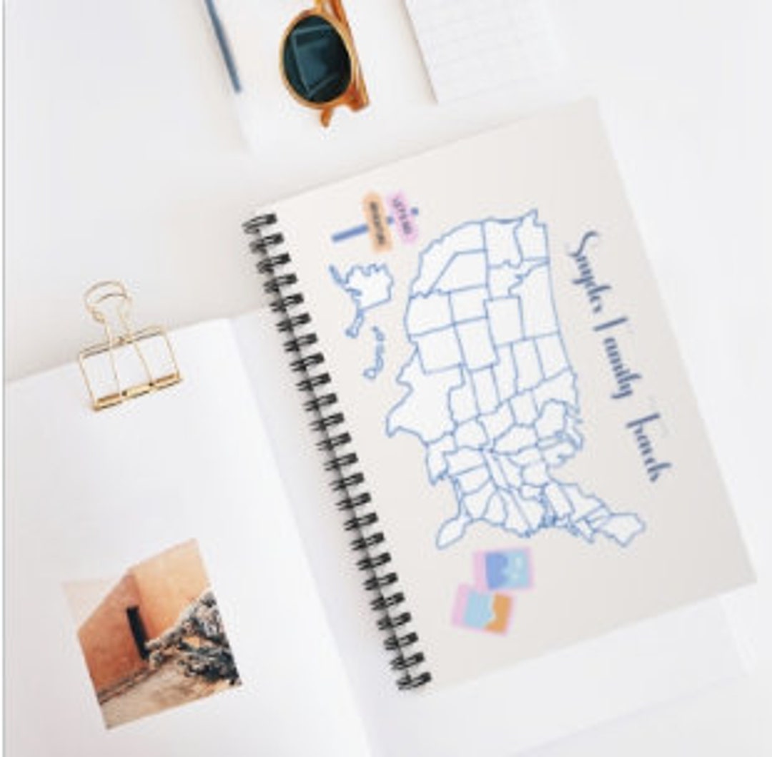 Family Travel Journal Design Your Own Journal Personalized Travel Book ...