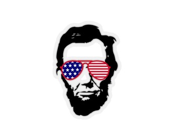 Abe Lincoln Stickers - Etsy