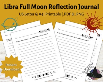 Mercury Retrograde in Libra Journal Prompts: Digital and Printable ...
