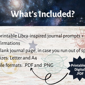 Mercury Retrograde in Libra Journal Prompts: Digital and Printable ...