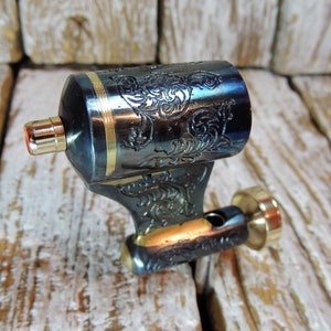 Tattoo Machine / Handmade Rotary Tattoo Machine / Handcrafted Tattoo ...