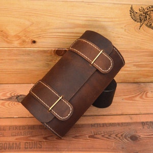 Leather Motorcycle Tool Bag / Leather Bag for Motorcycle Tools ...