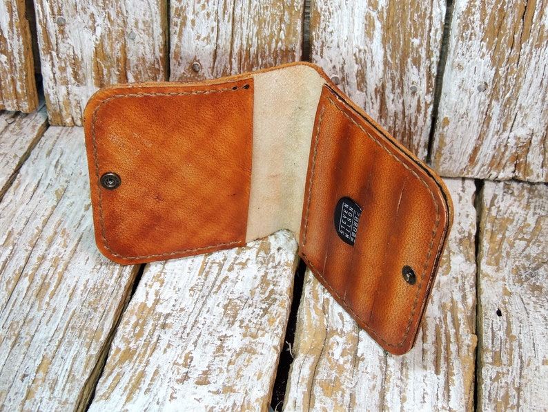 Leather Guitar Pick Wallet / Wallet for Picks / Leather Pick Case ...