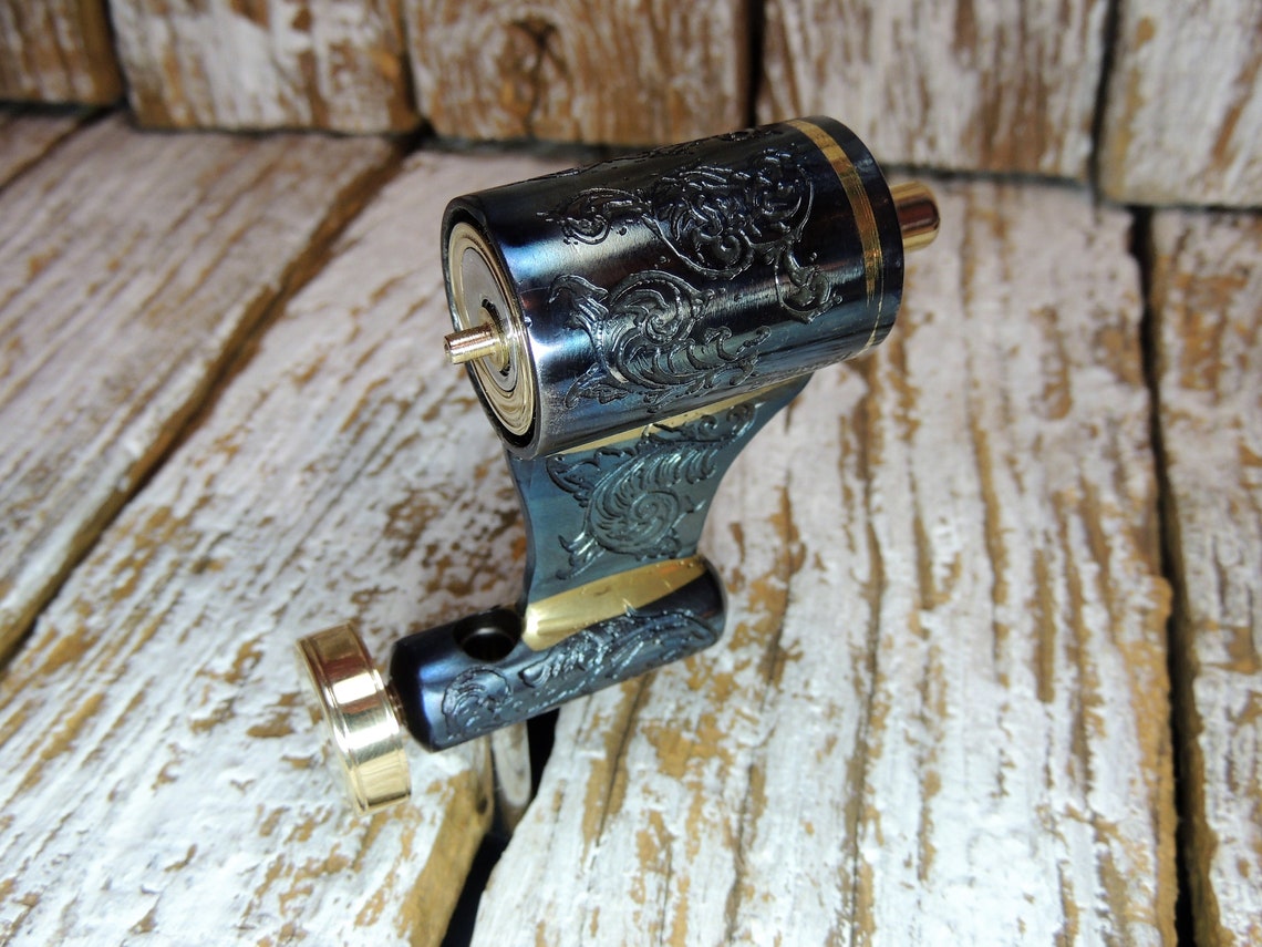 Tattoo Machine / Handmade Rotary Tattoo Machine / Handcrafted Tattoo ...