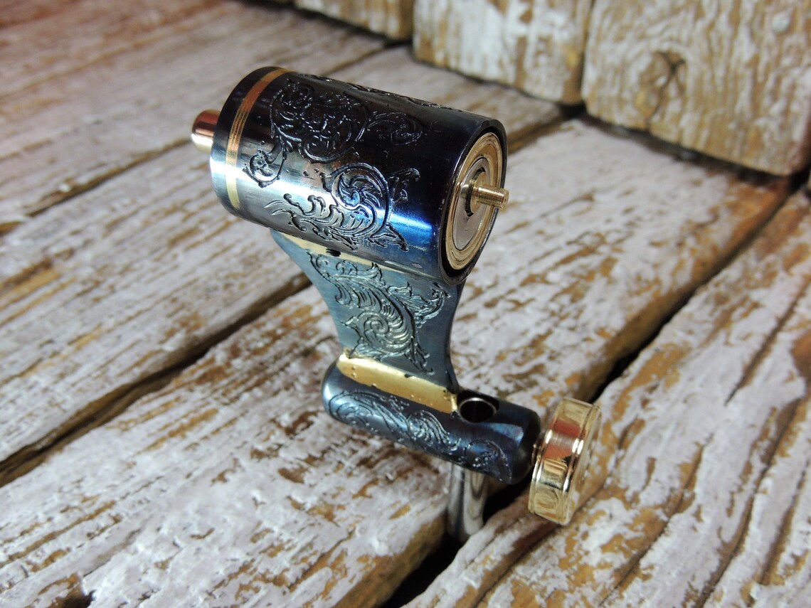 Tattoo Machine / Handmade Rotary Tattoo Machine / Handcrafted Tattoo ...