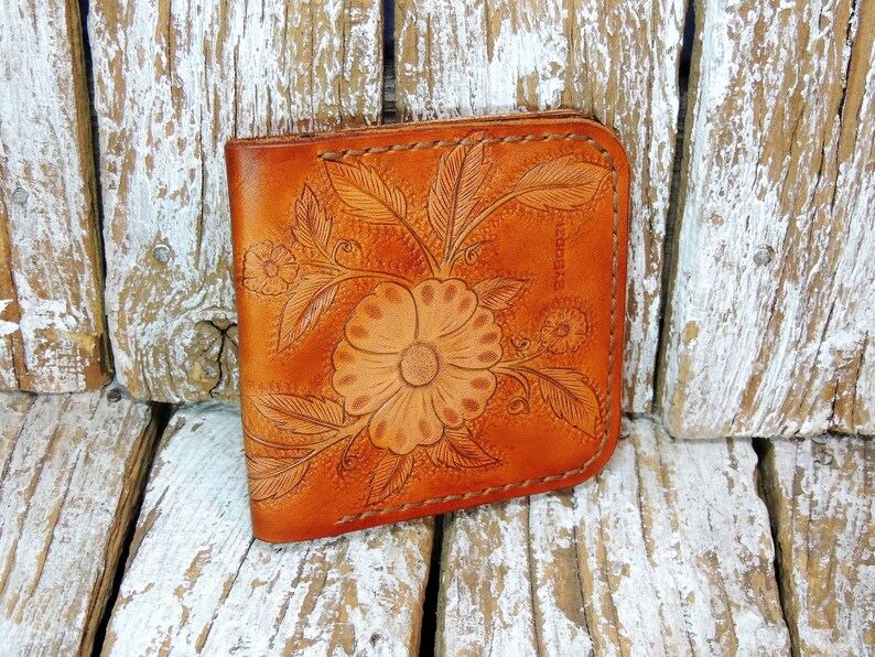 Leather Guitar Pick Wallet / Wallet for Picks / Leather Pick Case ...