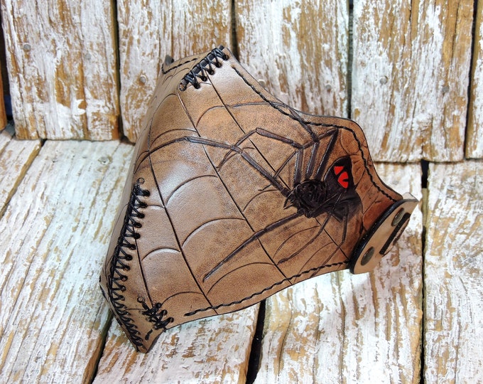 Skull Leather Mask - Etsy