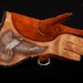 Handmade Leather Falconry Glove / Hand Tooled Leather Falconry Gauntlet ...