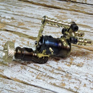 Tattoo Machine / Handmade Rotary Tattoo Machine / Handcrafted Tattoo ...