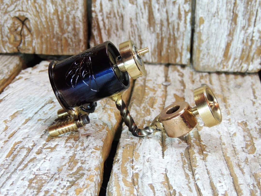Tattoo Machine / Handmade Rotary Tattoo Machine / Handcrafted Tattoo ...