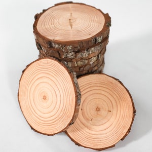 Wood Slices for Crafts! Bulk Wood Slices, Craft Supplies, Wedding ...