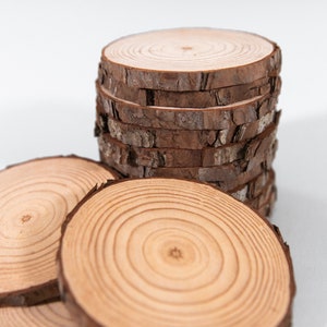 Wood Slices for Crafts! Bulk Wood Slices, Craft Supplies, Wedding ...