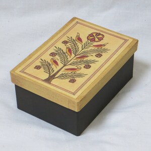 Tree of Birds Small Decorative Paper Mache Box - Etsy