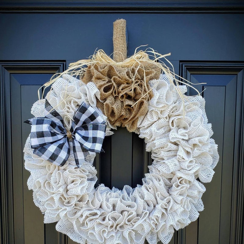 Farmhouse Wreath - Etsy