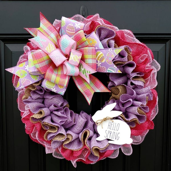 Easter Wreaths for Front Door - Etsy