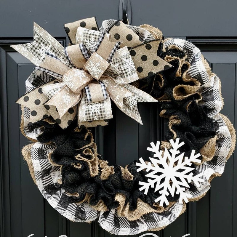 Winter Wreaths for Front Door - Etsy