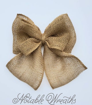 Burlap Bows - Etsy