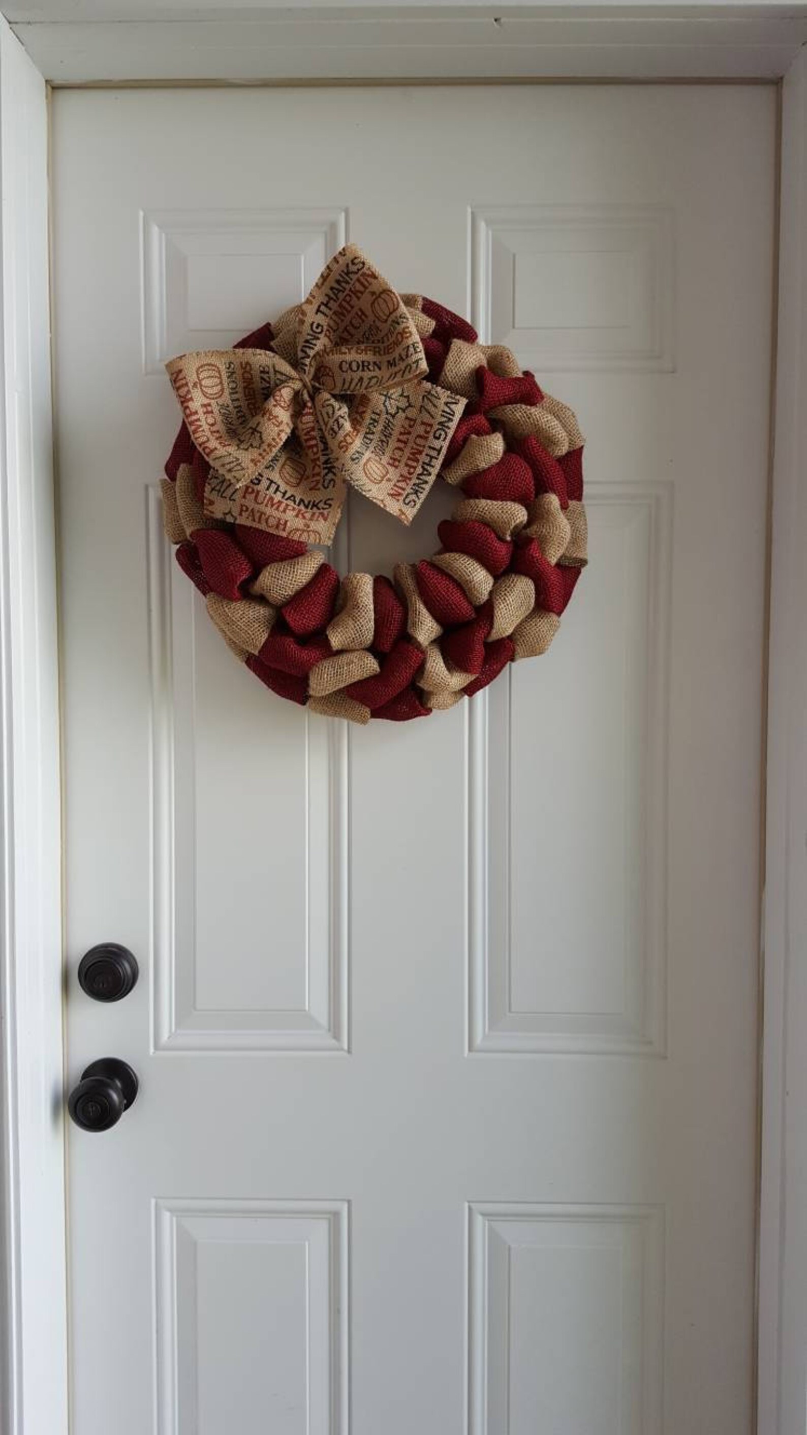 Primitive Fall Wreath Autumn Wreath Pumpkin Wreath - Etsy